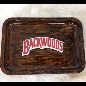 Accessories | Custom Wood Grain Backwoods Rolling Tray | Poshmark